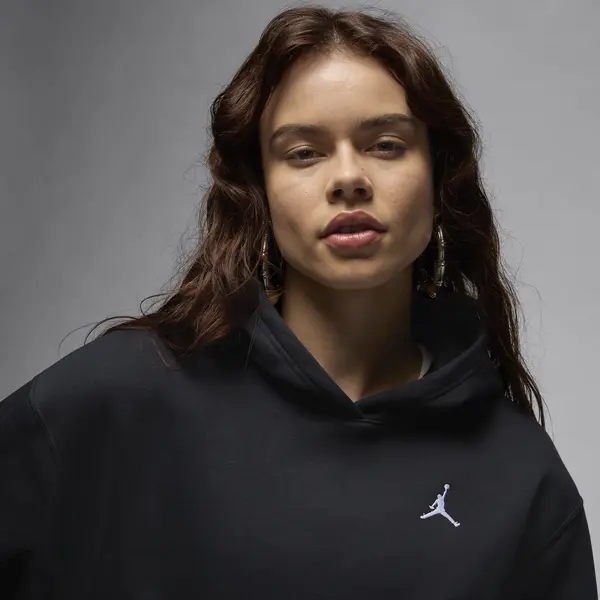 JORDAN Brooklyn Fleece Pullover Hoodie - Black