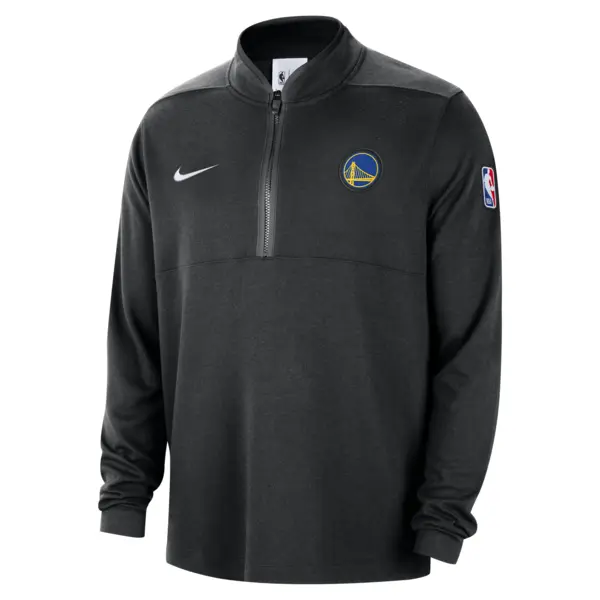 Nike Golden State Warriors Nba 1/2-zip Long-sleeve Top