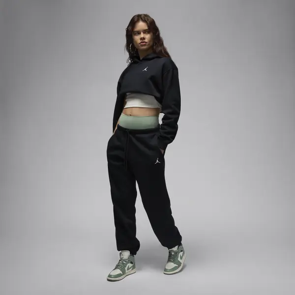 JORDAN Brooklyn Fleece Pants - Black
