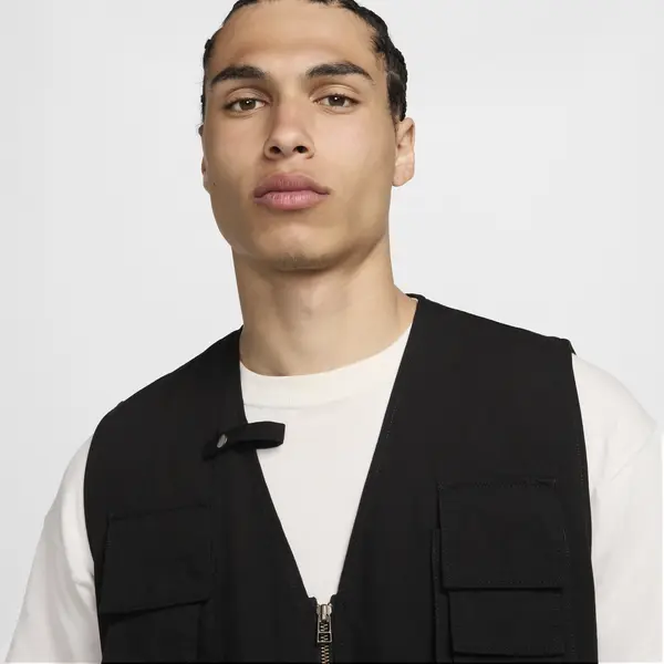 Nike Life Utility Vest In Black - 30% Off | Editorialist
