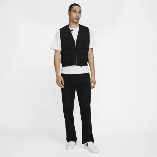 Nike Life Utility Vest In Black - 30% Off | Editorialist
