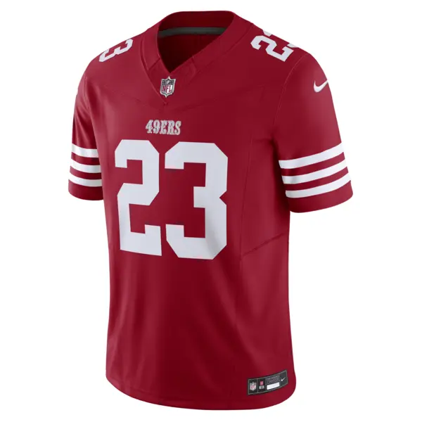 Nike Christian Mccaffrey San Francisco 49ers Dri-fit Nfl Limited Football Jersey - Red