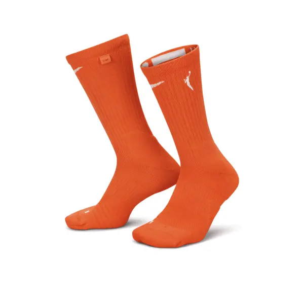 Nike Wnba Elite Basketball Crew Socks - Orange