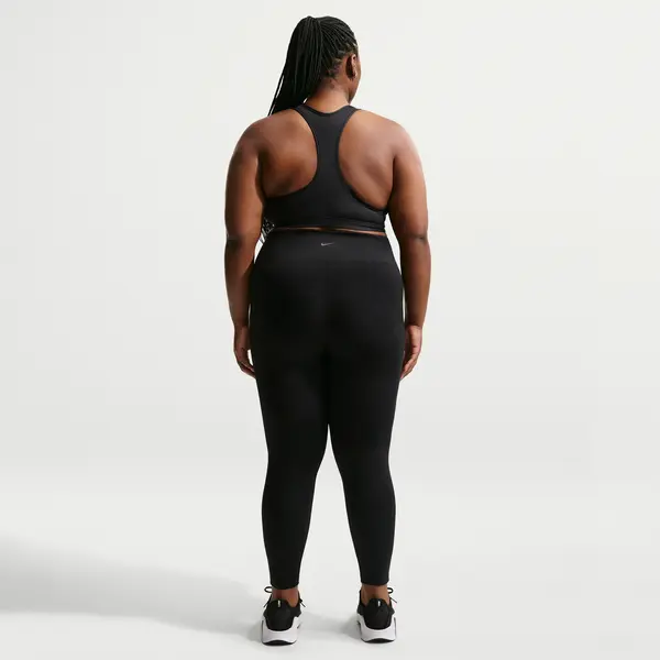 Nike Swoosh Medium Support Padded Sports Bra - Black