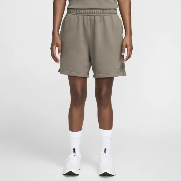 Nike Nocta Cardinal Fleece Shorts - Grey | Editorialist