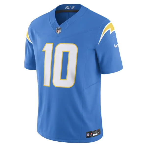 Nike Justin Herbert Los Angeles Chargers Dri-fit Nfl Limited Football Jersey - Blue