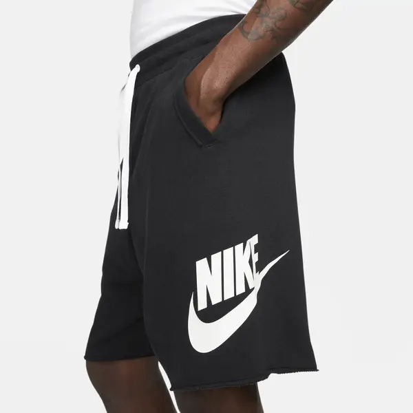 Buy Nike Club Alumni French Terry Shorts Black At 29% Off