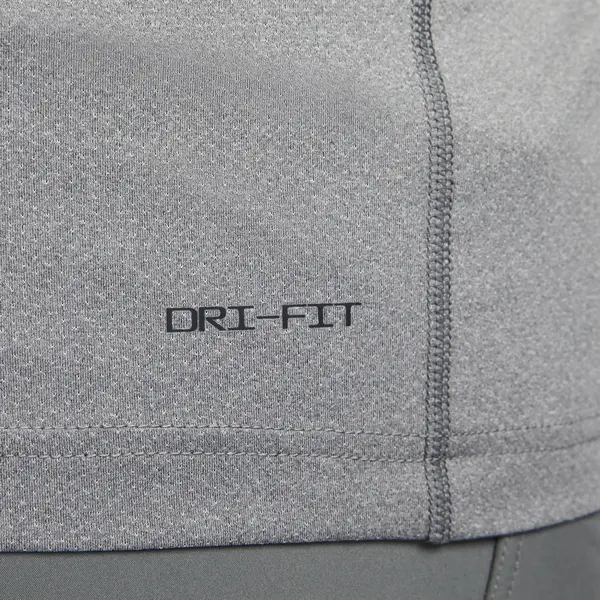Nike Ready Dri-fit Short-sleeve Fitness Top - Grey