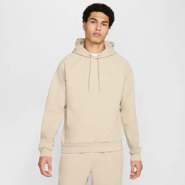 Nike Primary Fleece Dri-fit Uv Pullover Hoodie - Brown