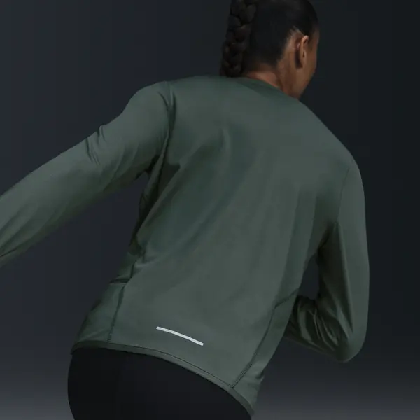 Nike Dri-fit Swift Element Uv Crew-neck Running Top
