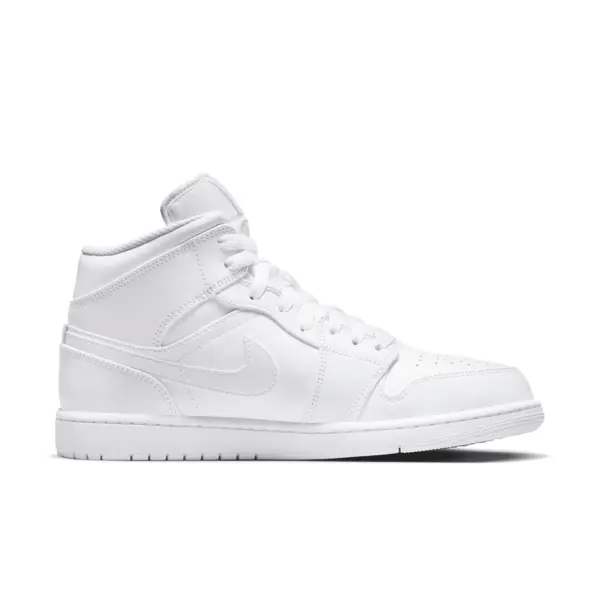 JORDAN 1 Mid Shoes - White