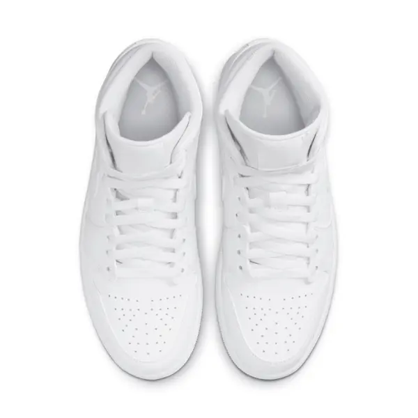 JORDAN 1 Mid Shoes - White