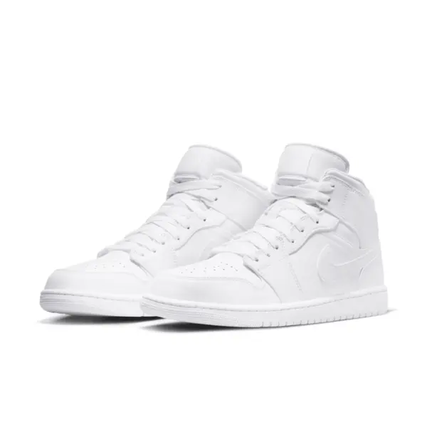 JORDAN 1 Mid Shoes - White