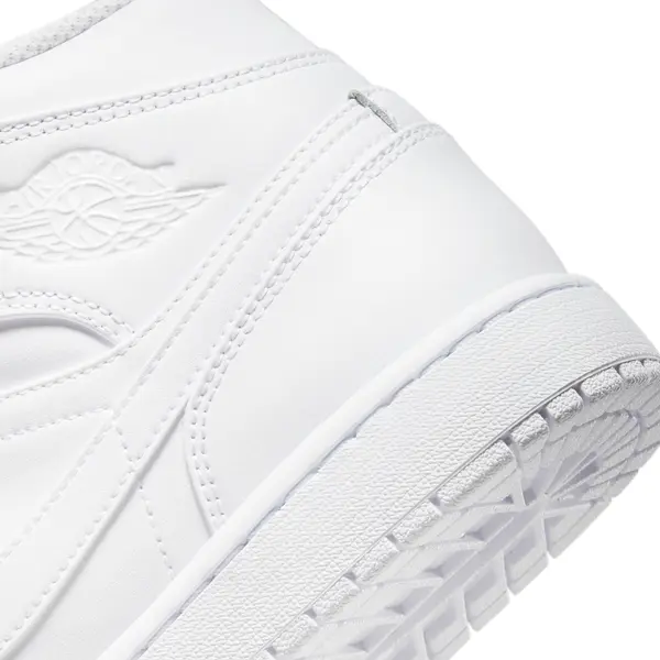 JORDAN 1 Mid Shoes - White