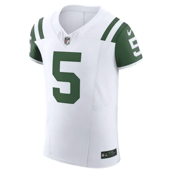 Nike Garrett Wilson Nfl Elite Football Jersey - White