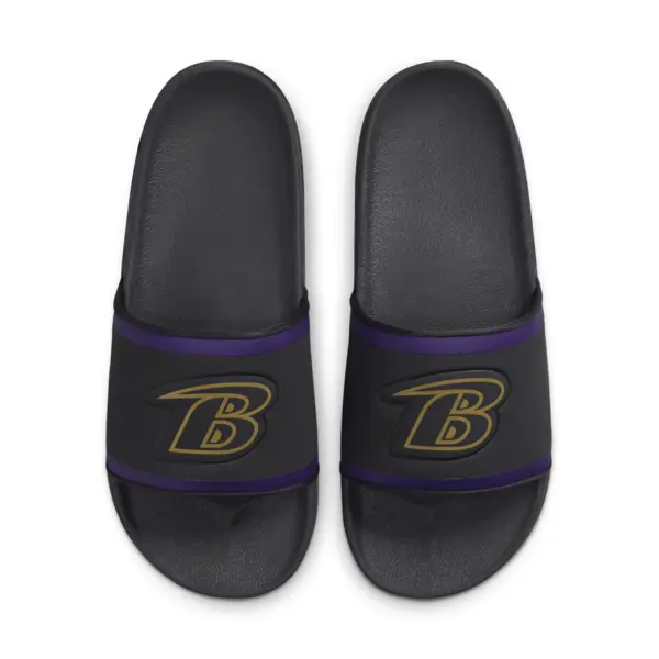 Nike Offcourt NFL Baltimore Ravens Slide Men\'s Shoes s-l400.jpg main image 2