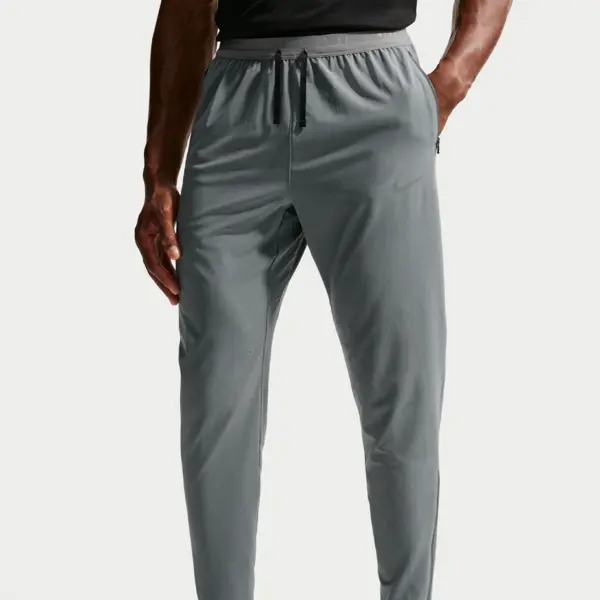 Nike Stride Dri-fit Woven Running Pants - Grey