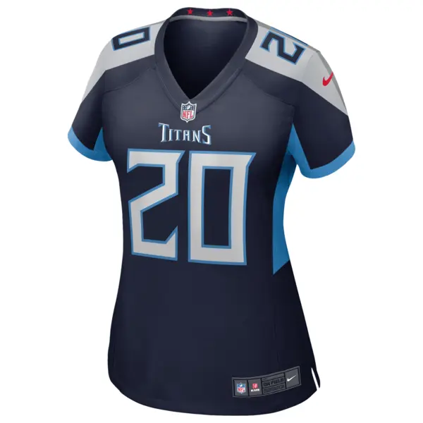 Nike Tony Pollard Tennessee Titans Nfl Game Football Jersey - Blue