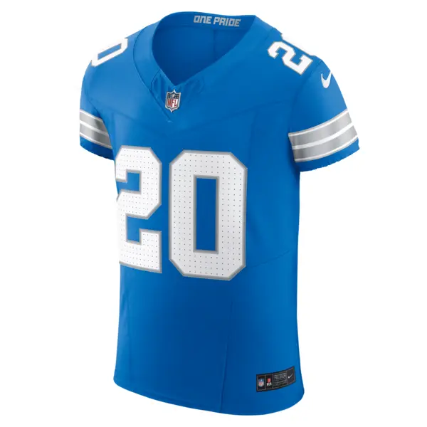 Nike Barry Sanders Detroit Lions Nfl Elite Football Jersey - Blue