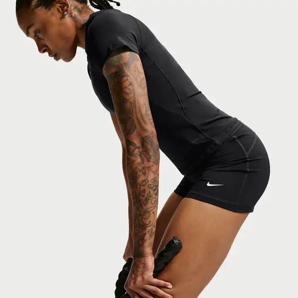 Nike Pro Sculpt High-waisted 3" Biker Shorts - Black
