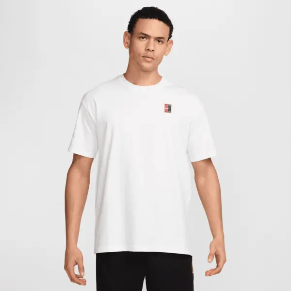Nike Court Max90 Tennis T-shirt - White