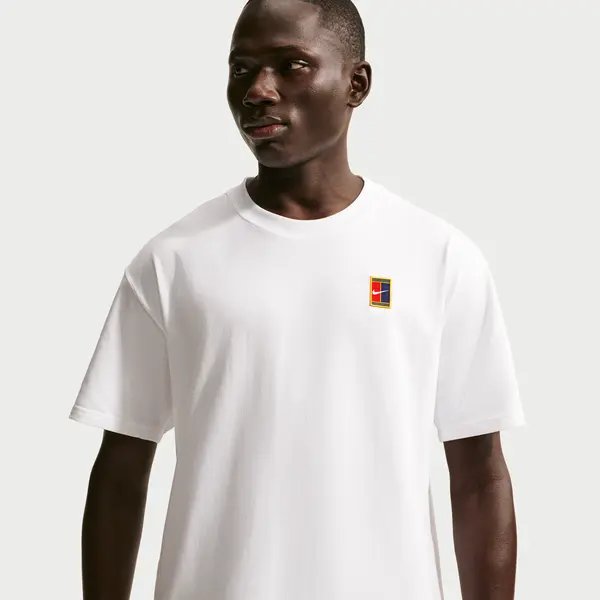 Nike Court Max90 Tennis T-shirt - White