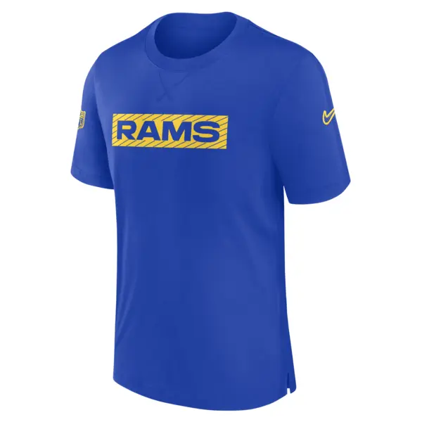 Nike Los Angeles Rams Sideline Player Dri-fit Nfl T-shirt - Blue