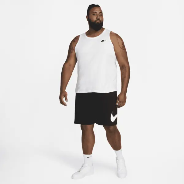Nike Club Cotton Tank Top - White