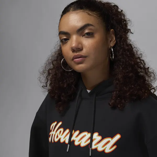 JORDAN X Howard University Satin-lined Pullover Hoodie