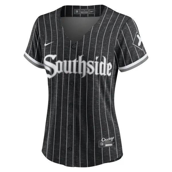 Nike Mlb Chicago White Sox City Connect Replica Baseball Jersey - Black