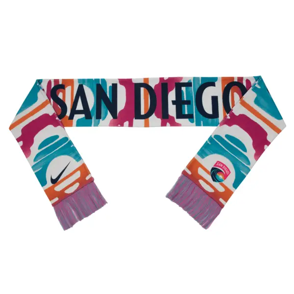 Nike San Diego Wave Fc Nwsl Scarf - Multicolor