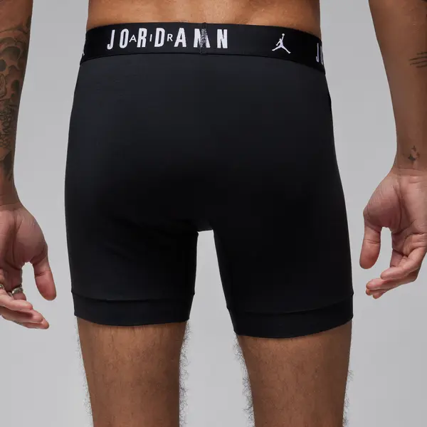 JORDAN Flight Cotton Core Boxer Briefs - Blue