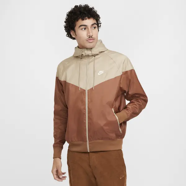 Nike Sportswear Windrunner Hooded Jacket - Brown