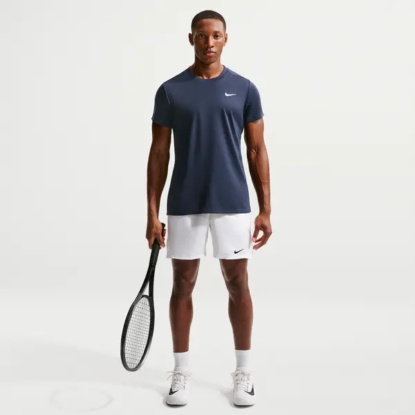 Nike Victory Dri-fit Tennis Top - Blue