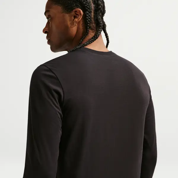 Nike Sportswear Club Long-sleeve T-shirt - Black