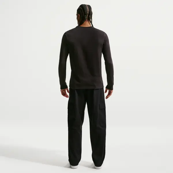 Nike Sportswear Club Long-sleeve T-shirt - Black