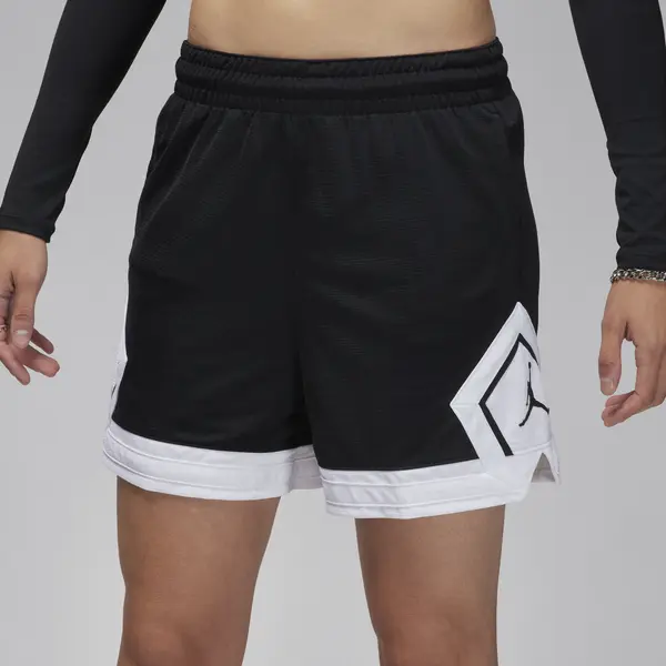 JORDAN Sport 4" Diamond Shorts - Black
