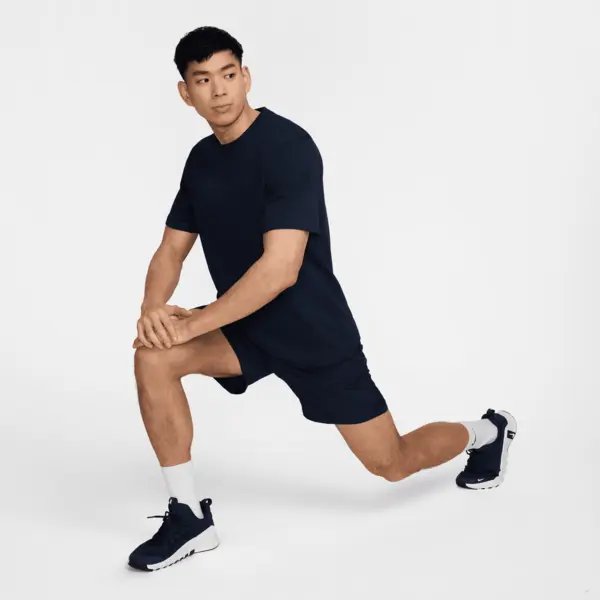 Nike Primary Dri-fit Short-sleeve Versatile Top - Blue