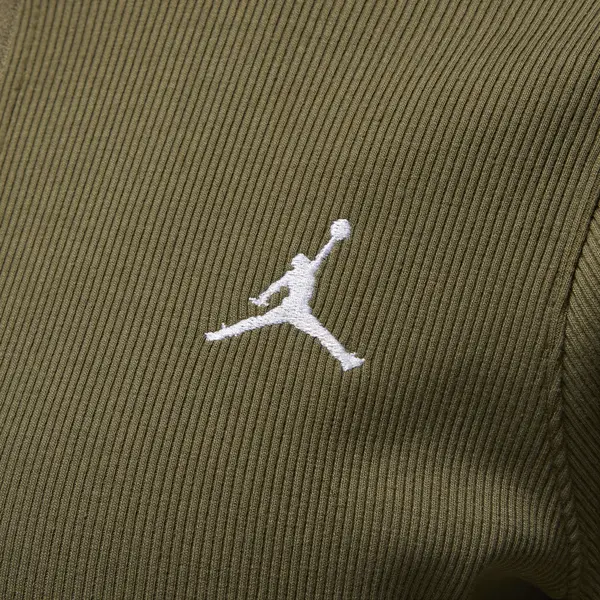 JORDAN 1/2-zip Long-sleeve Knit Dress