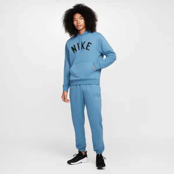 Nike Dri-fit French Terry Pullover Hoodie - Blue
