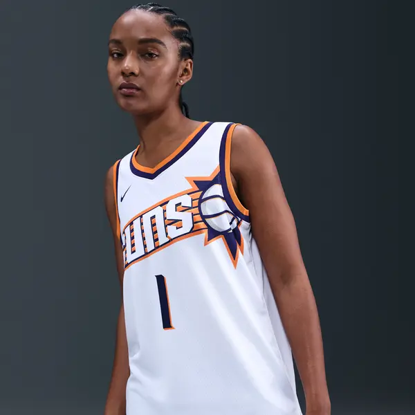 Nike Devin Booker Phoenix Suns Jersey - White