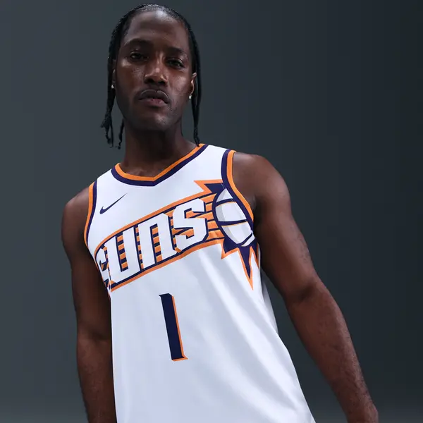 Nike Devin Booker Phoenix Suns Jersey - White