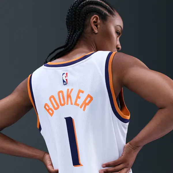 Nike Devin Booker Phoenix Suns Jersey - White