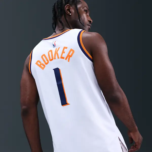 Nike Devin Booker Phoenix Suns Jersey - White