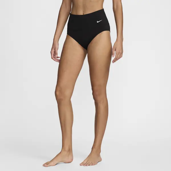 Nike Essential High-waisted Swim Bottoms - Black