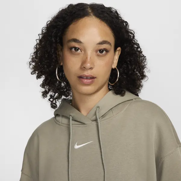 Nike Sportswear Phoenix Fleece Oversized Pullover Hoodie - Green
