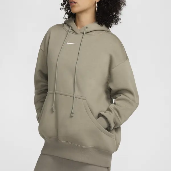 Nike Sportswear Phoenix Fleece Oversized Pullover Hoodie - Green