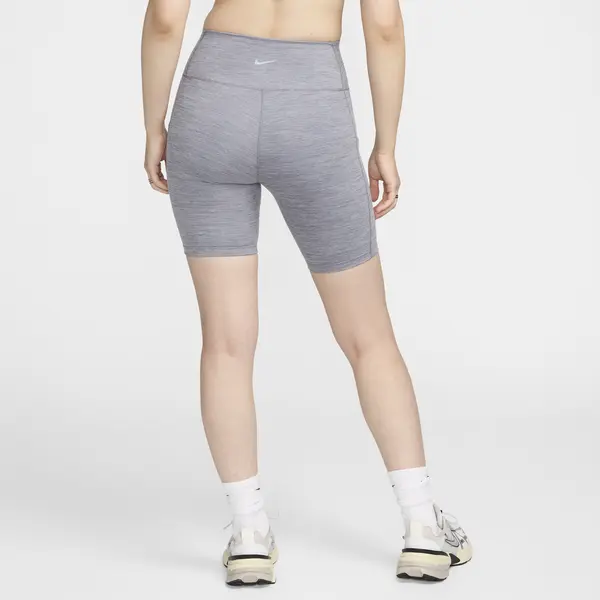 Nike High-waisted 8" Biker Shorts With Pockets