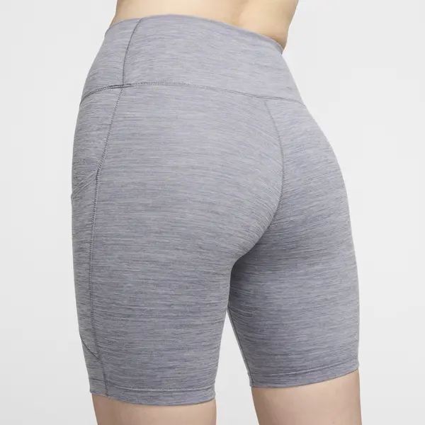 Nike High-waisted 8" Biker Shorts With Pockets