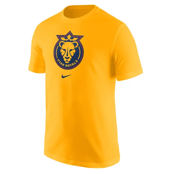Nike Utah Royals Fc Nwsl T-shirt - Yellow